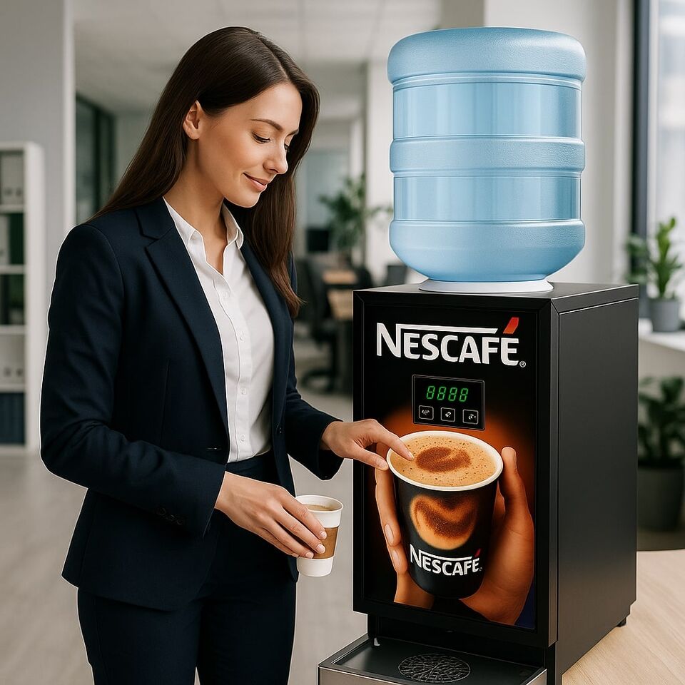 Nescafe Coffee & Tea Vending Machine 2 Tank